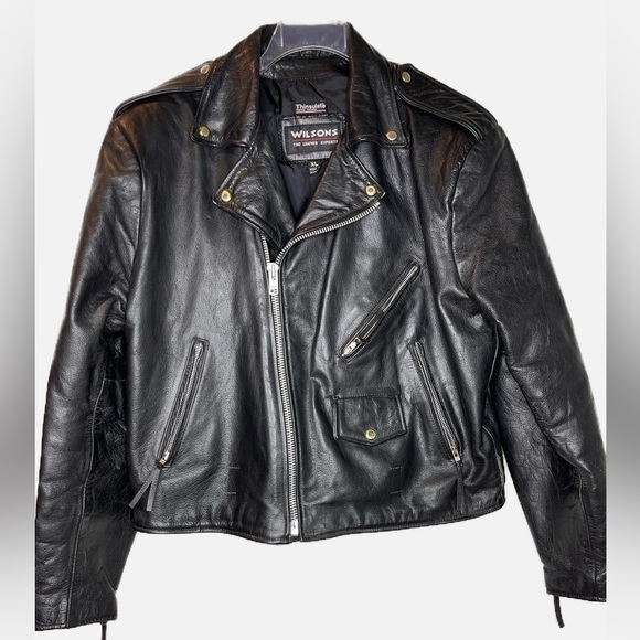 Wilsons Leather | Jackets & Coats | Wilsons Leather Biker Moto Jacket ...